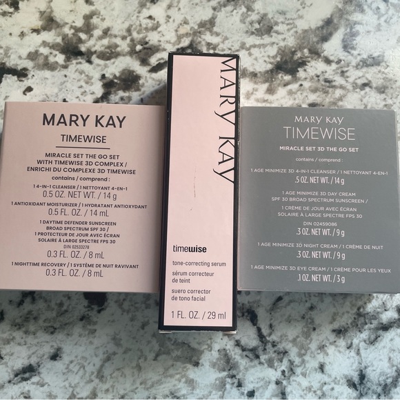 Mary Kay | Makeup | Mary Kay Timewise Miracle Go Set With Pink ...